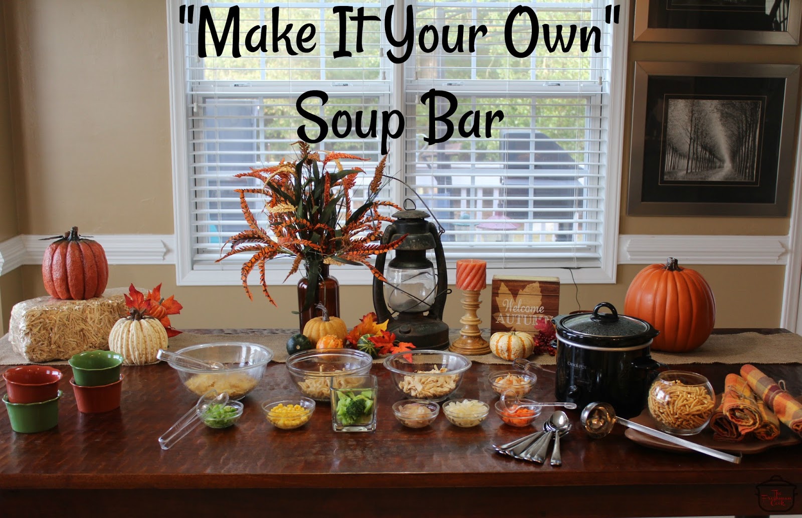 How do you make a soup bar?