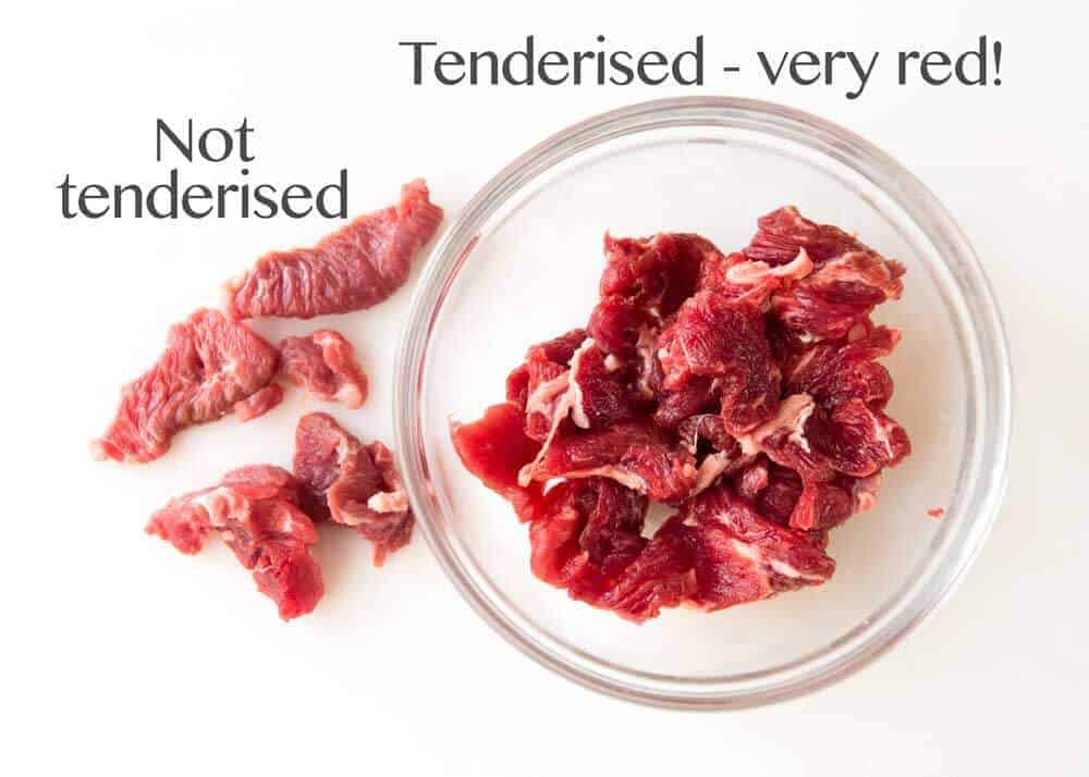 How do you make beef tender?