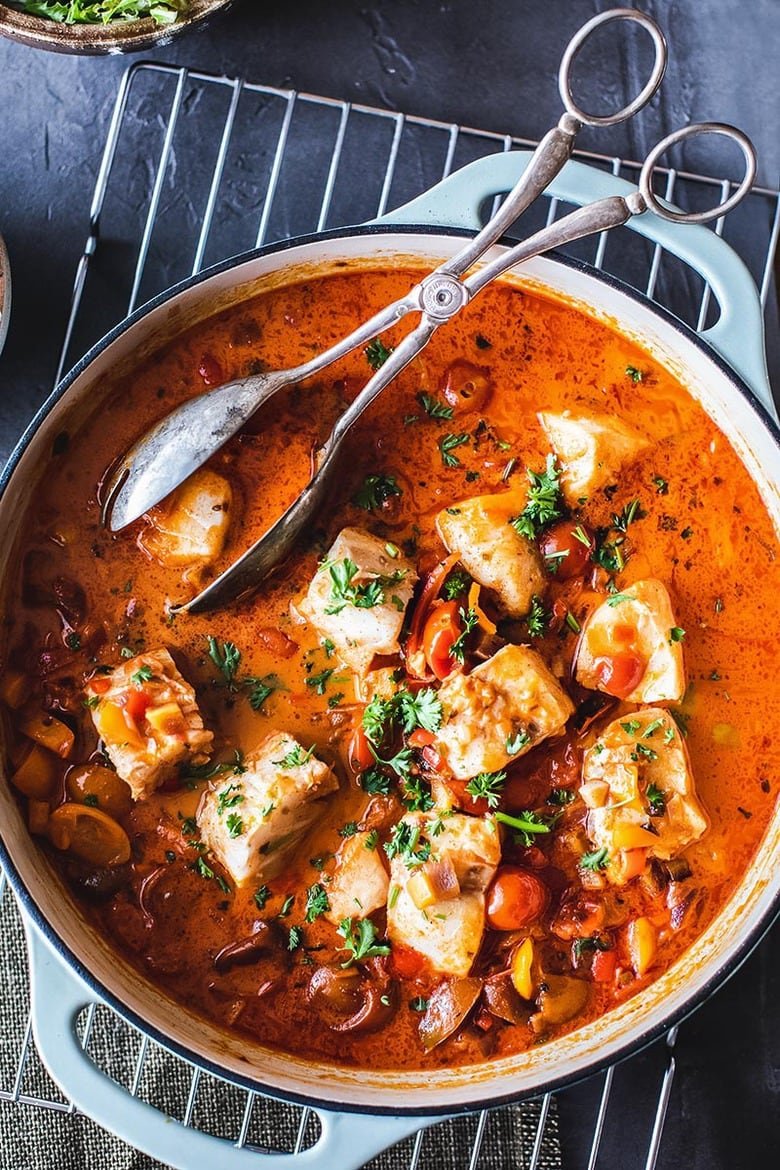 How do you make Brazilian style fish stew?