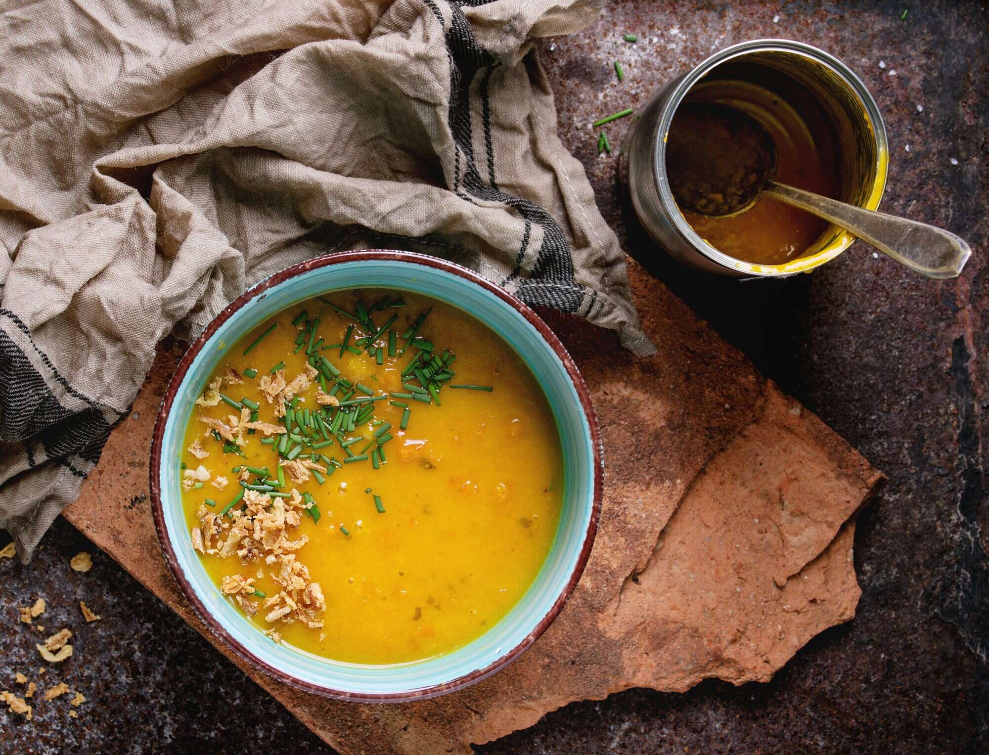 How do you make canned potato soup taste homemade?