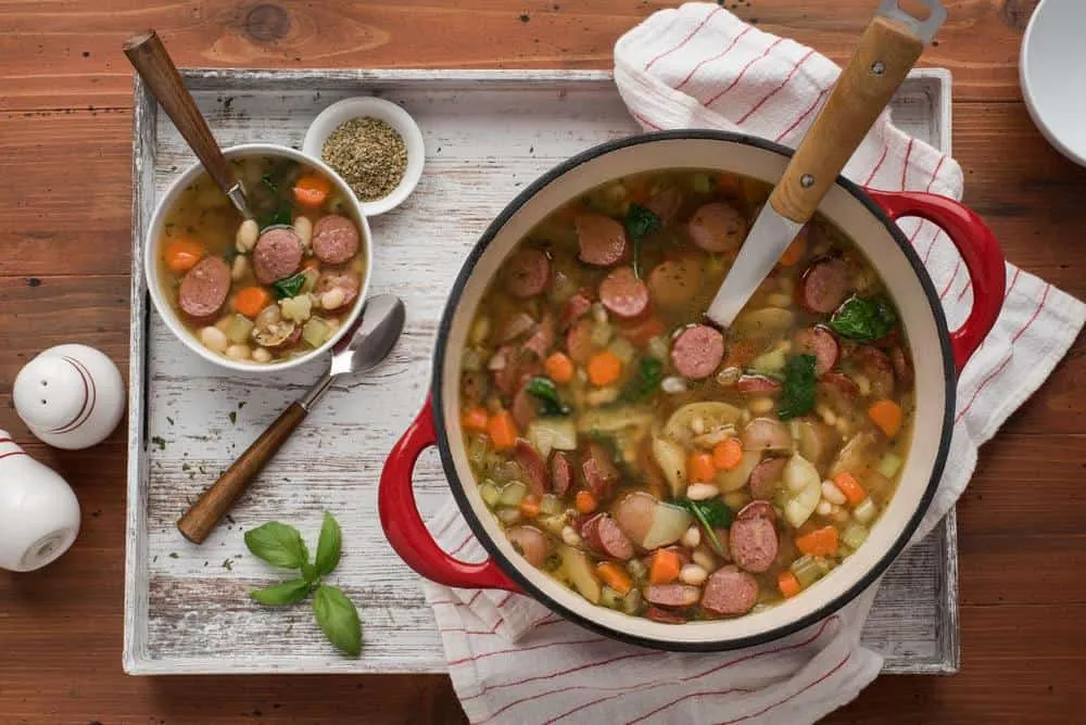 How do you make canned potato soup thicker?