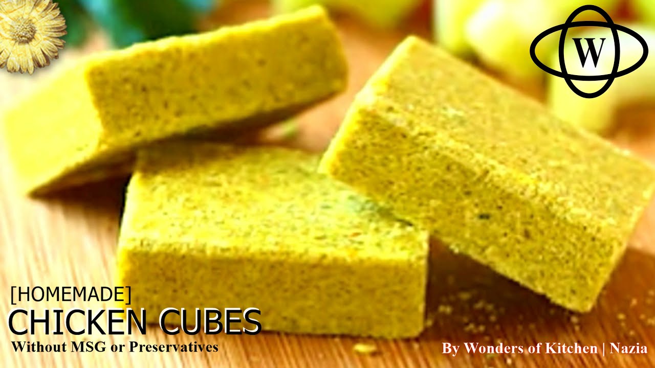 How do you make chicken stock cubes?