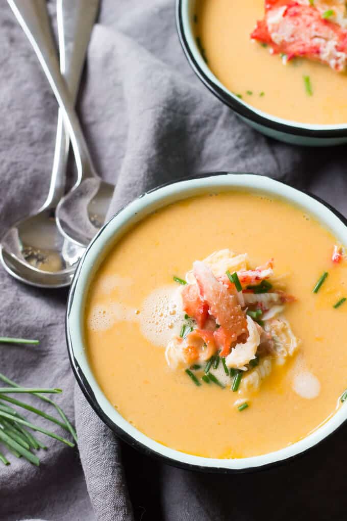 How do you make crab bisque with milk?