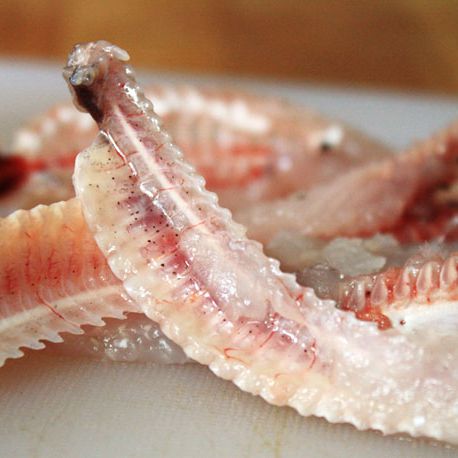 How do you make edible fish bones?