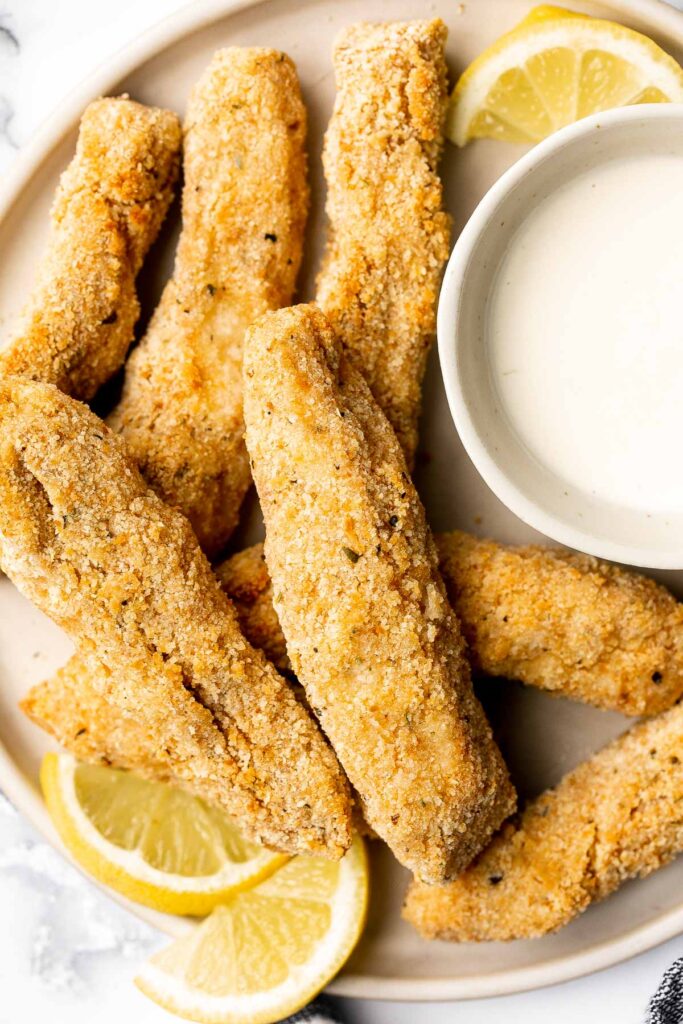 How do you make fish sticks not soggy?