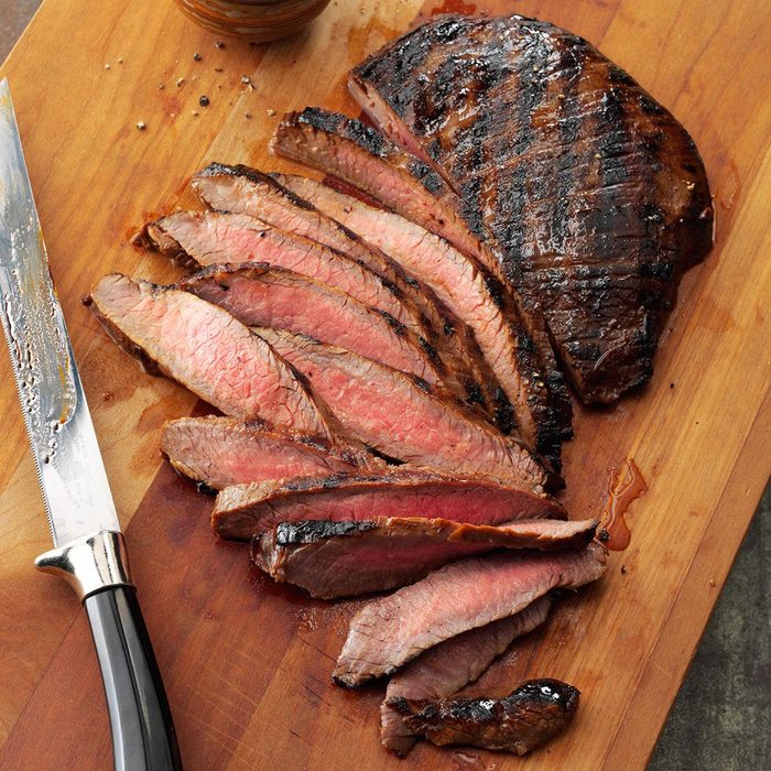 How do you make flank steak tender?