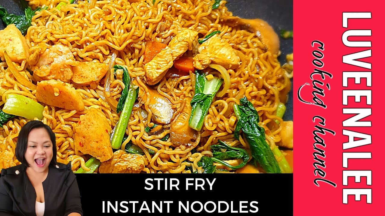 How do you make fried instant noodles?