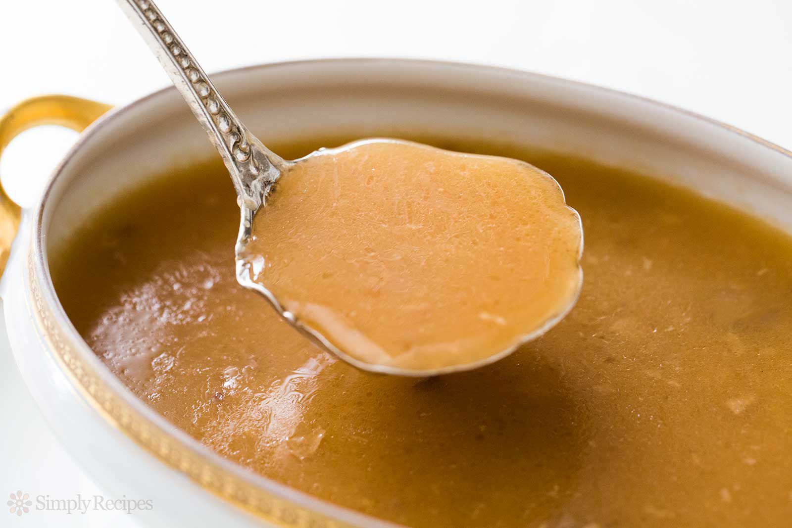 How do you make gravy thinner?