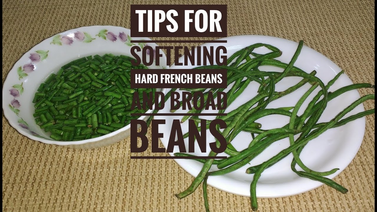 How do you make green beans less tough?