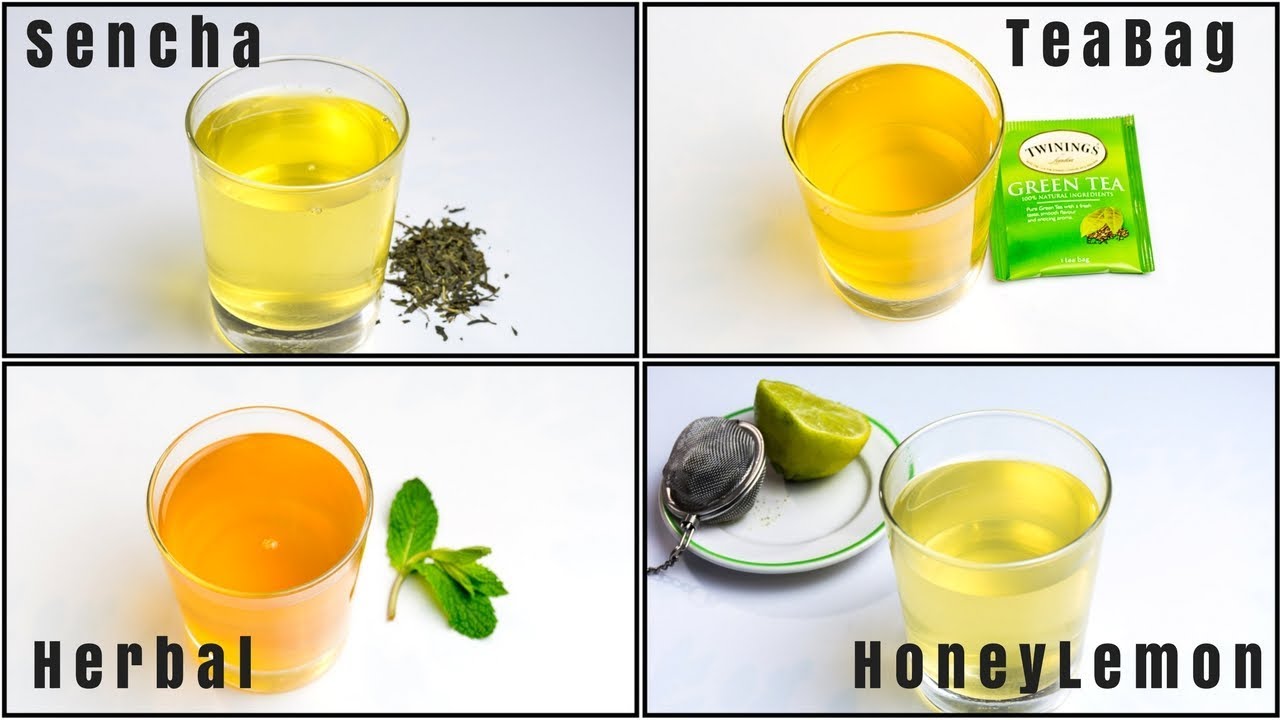 How do you make green tea testy?