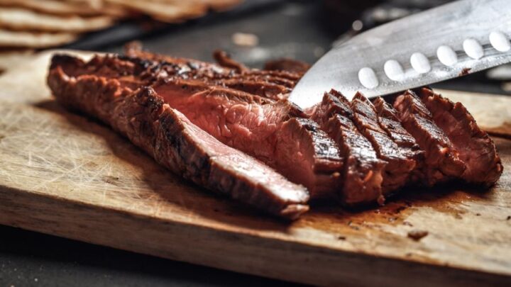 How do you make leftover tough steak tender?