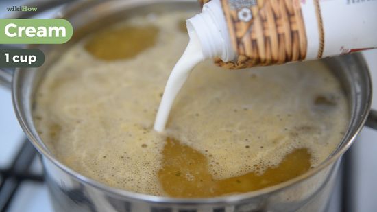 How do you make milk thicker for soup?
