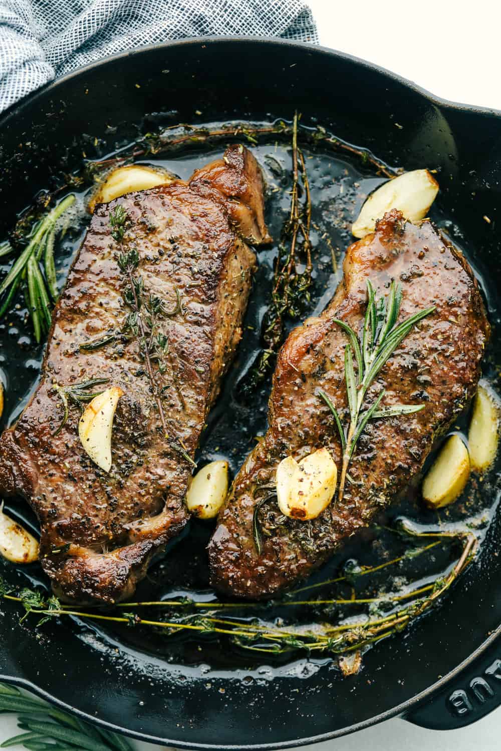 How do you make New York steak like a restaurant?