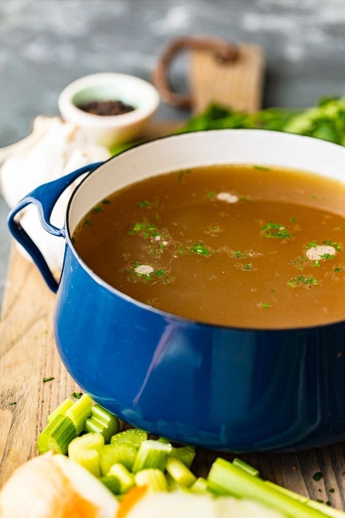 How do you make palatable chicken broth?