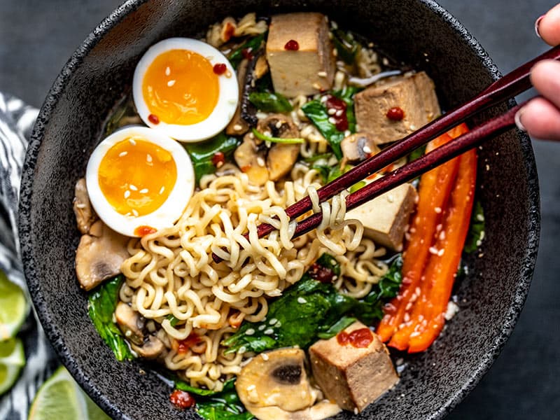 How do you make ramen broth stronger?