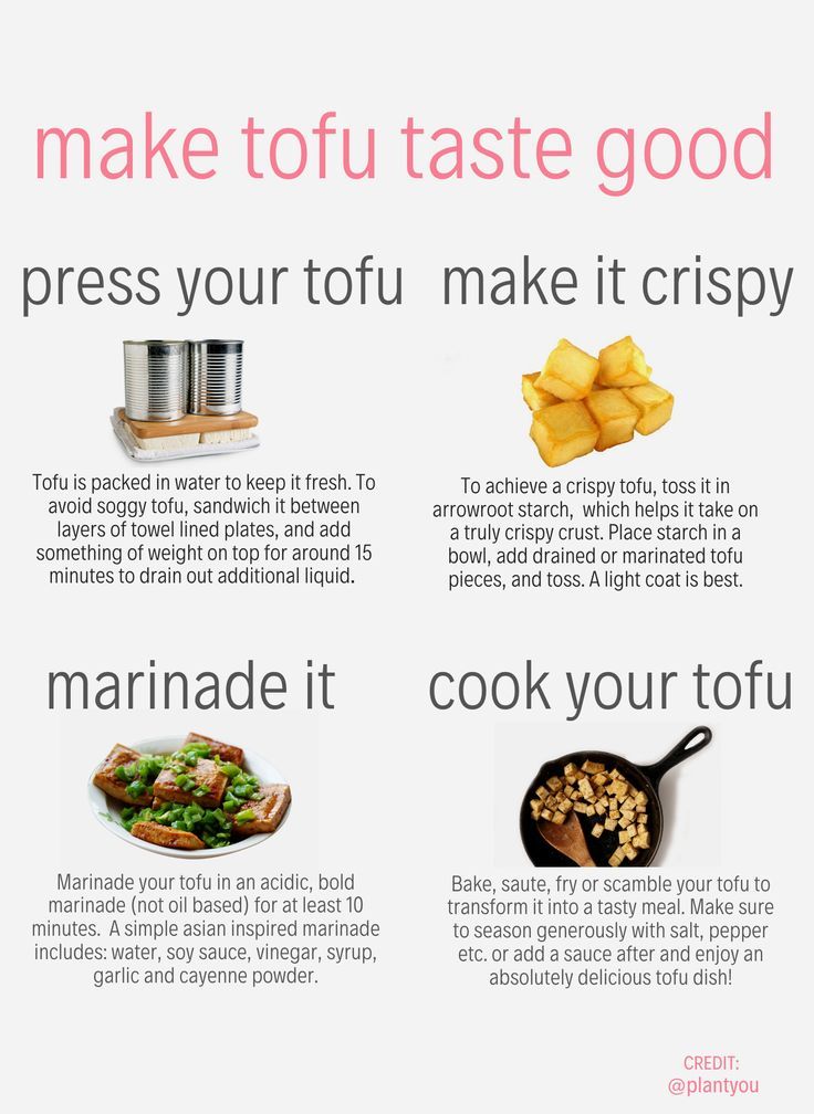 How do you make raw tofu taste better?