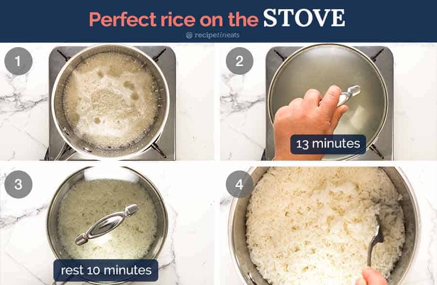 How do you make rice to eat?
