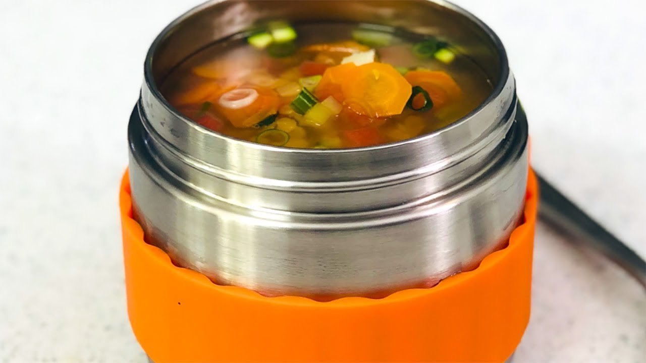 How do you make soup in a thermos?