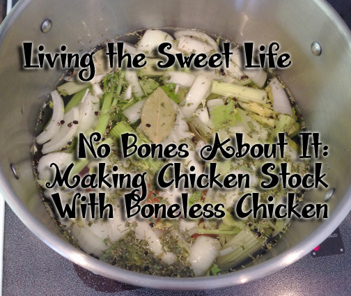 How do you make soup stock without bones?