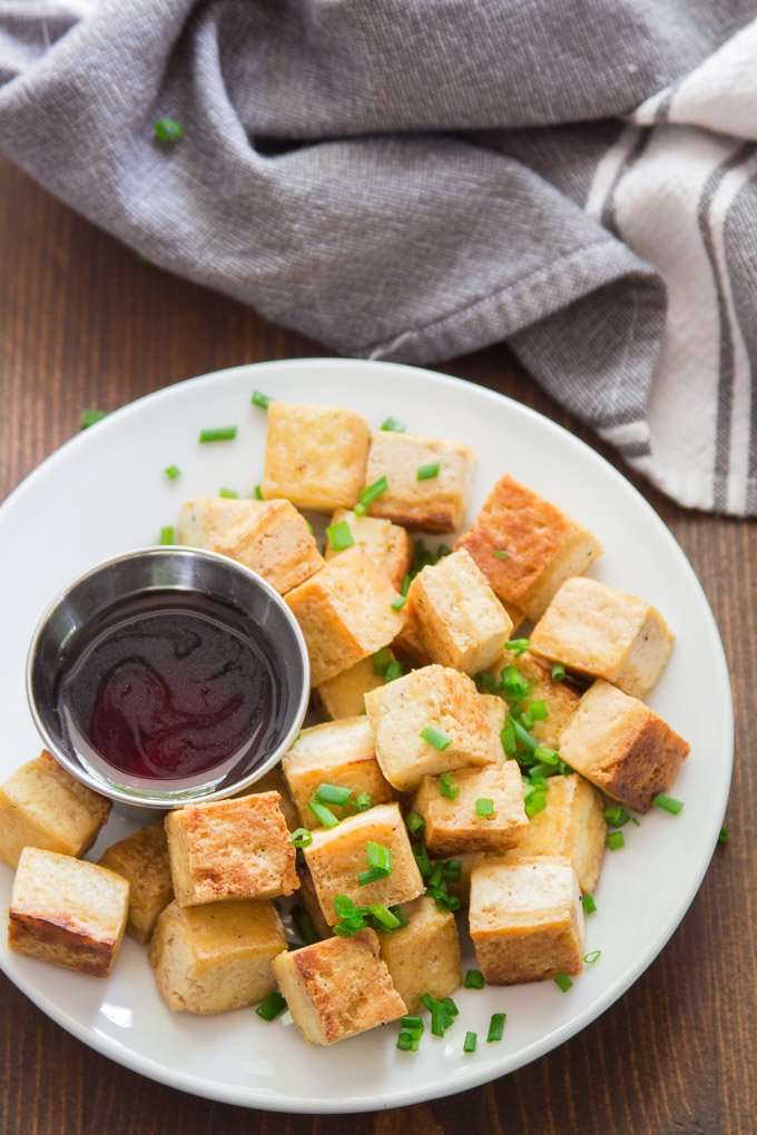 How do you make tofu taste better with vinegar?