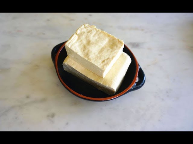 How do you make tofu with Epsom salt?