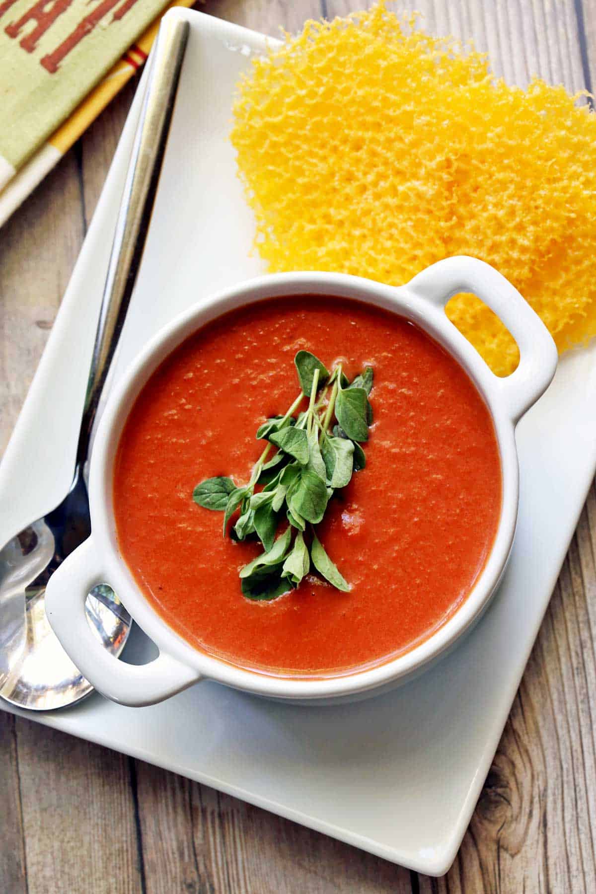 How do you make tomato soup less bland?