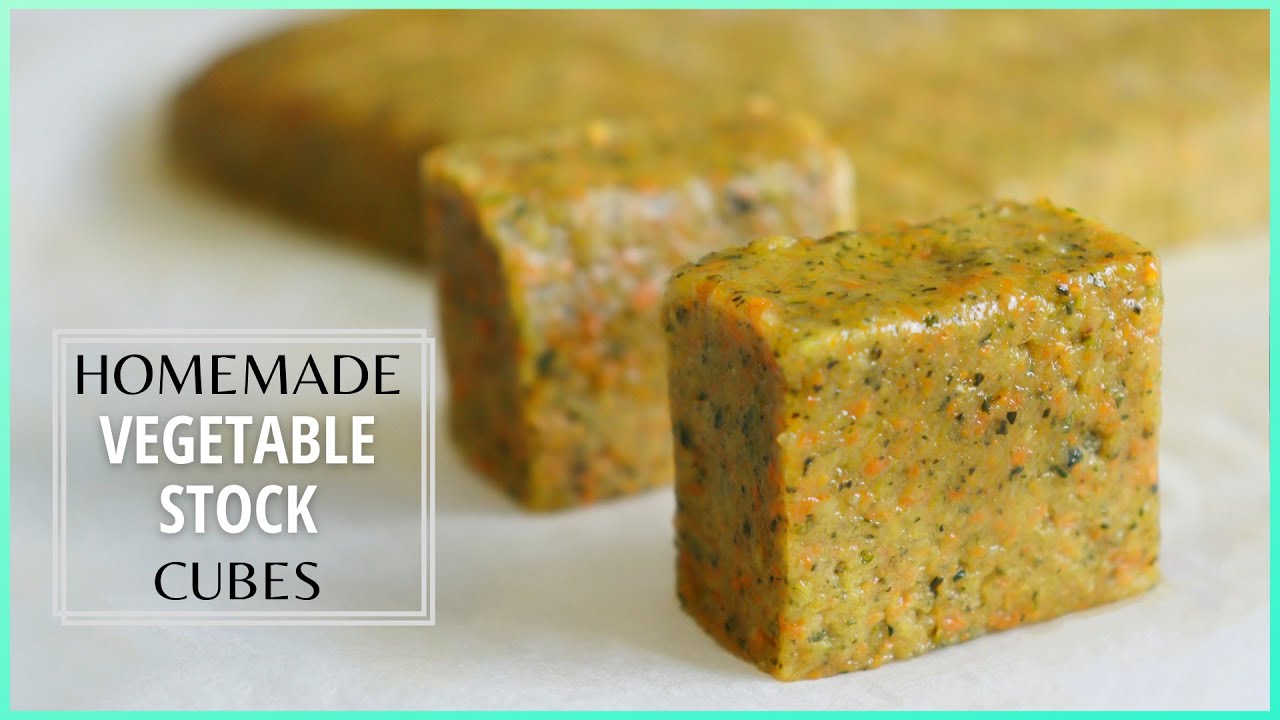 How do you make vegetable stock cubes?