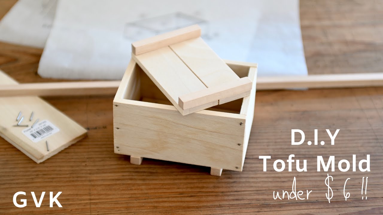 How do you make wooden tofu molds?
