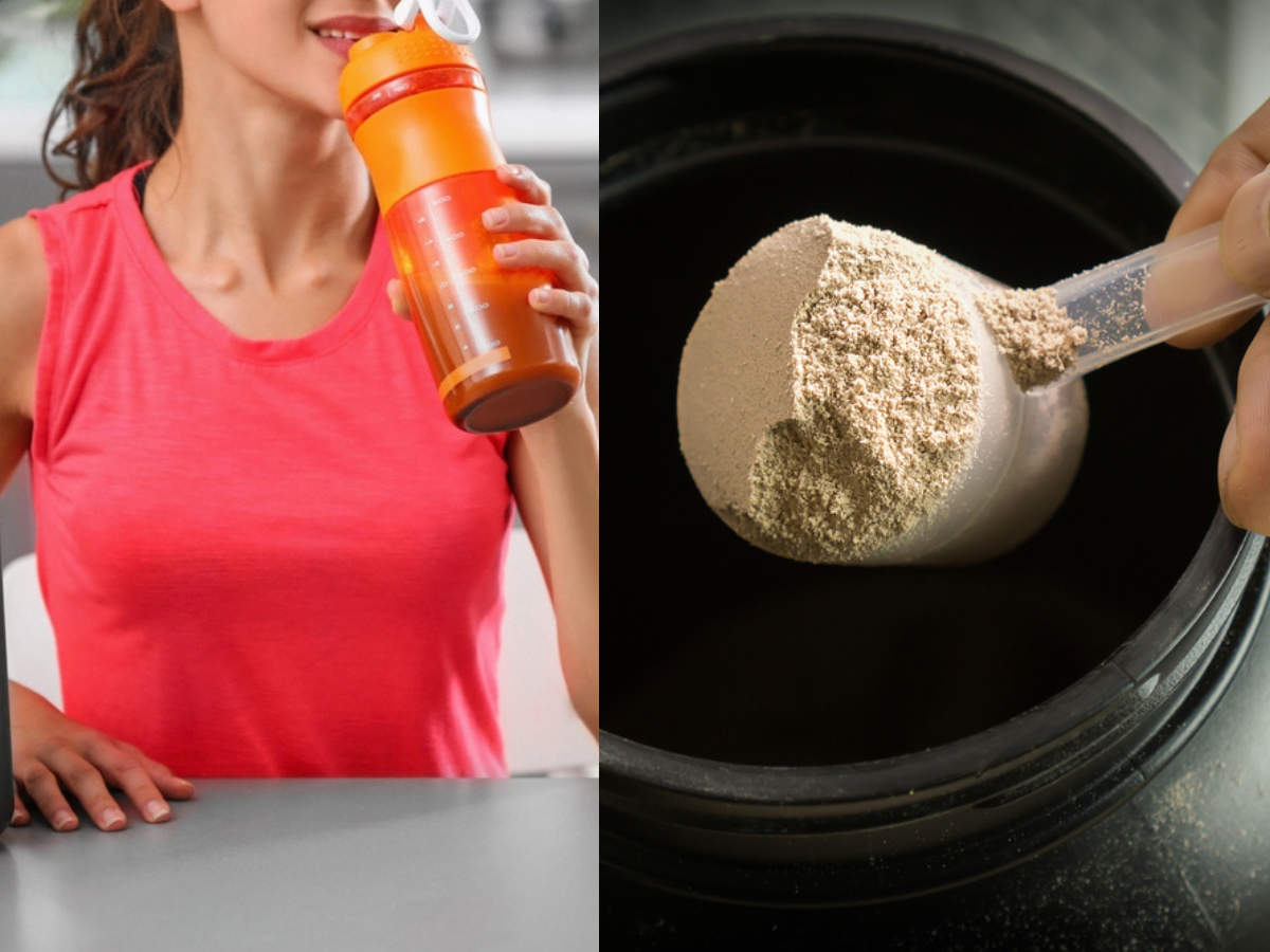 How do you mix protein powder easily?