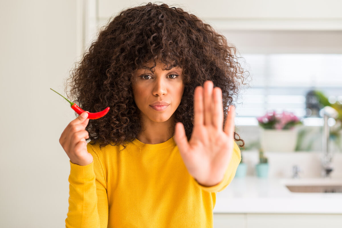 How do you neutralize spicy poop?