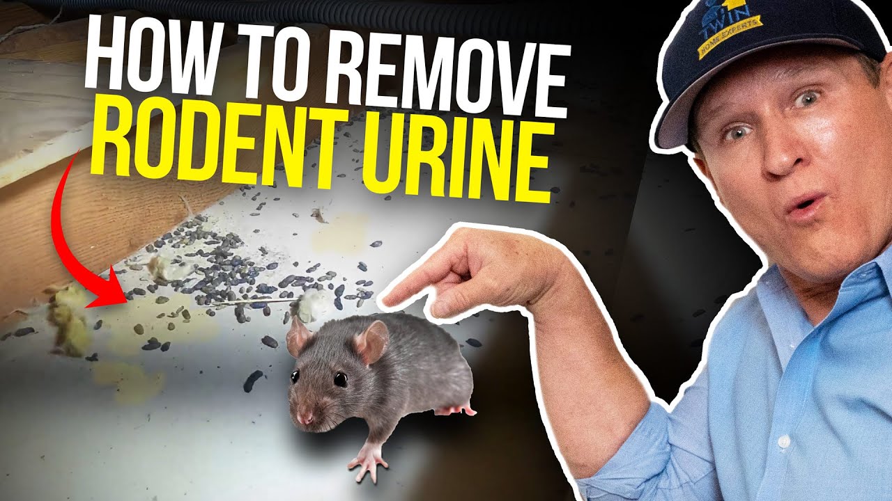 How do you neutralize the smell of rat urine?