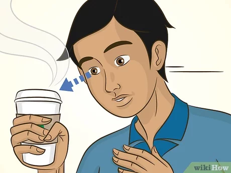 How do you not spill water when drinking?