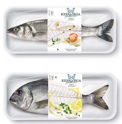 How do you package fish for sale?