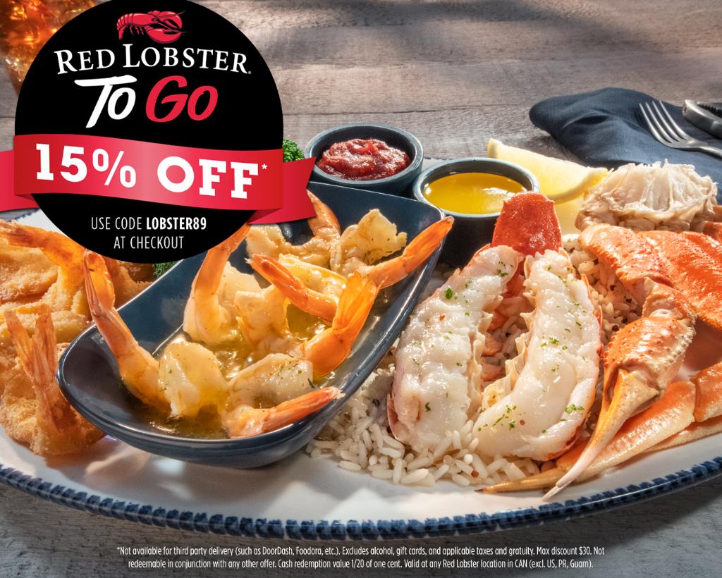How do you pick up from Red Lobster curbside?