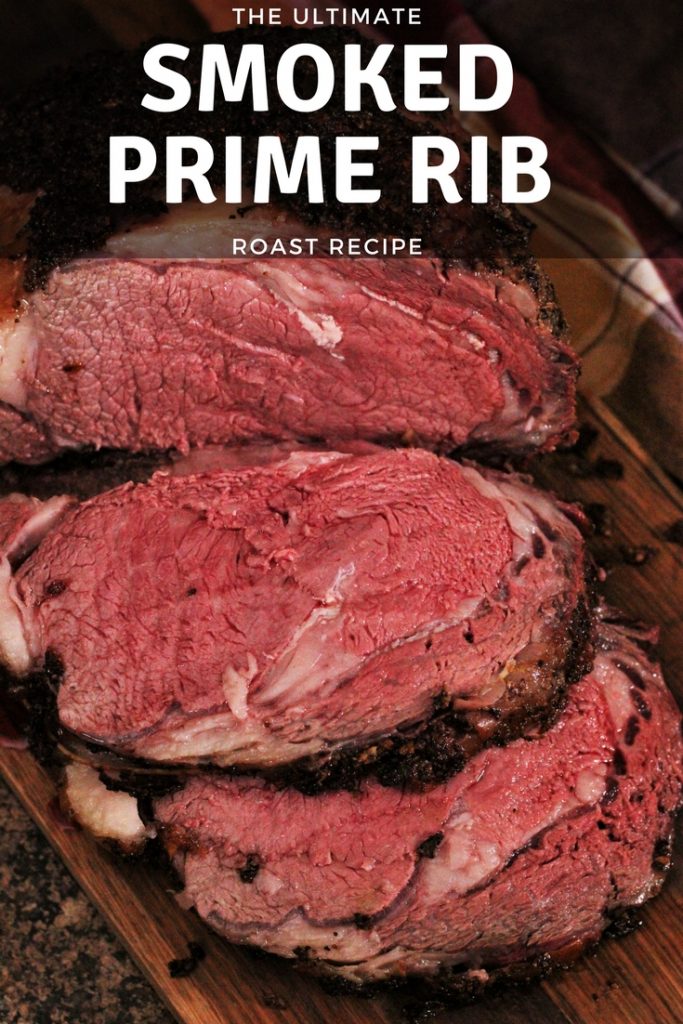 How do you prepare a prime rib for smoking?