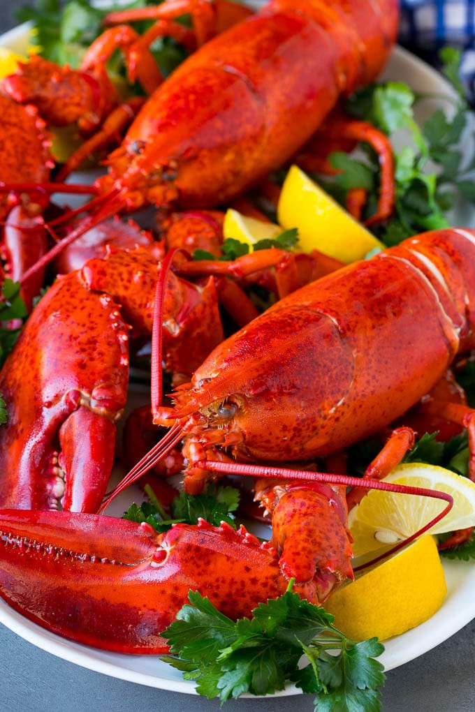 How do you prepare fresh lobster for cooking?