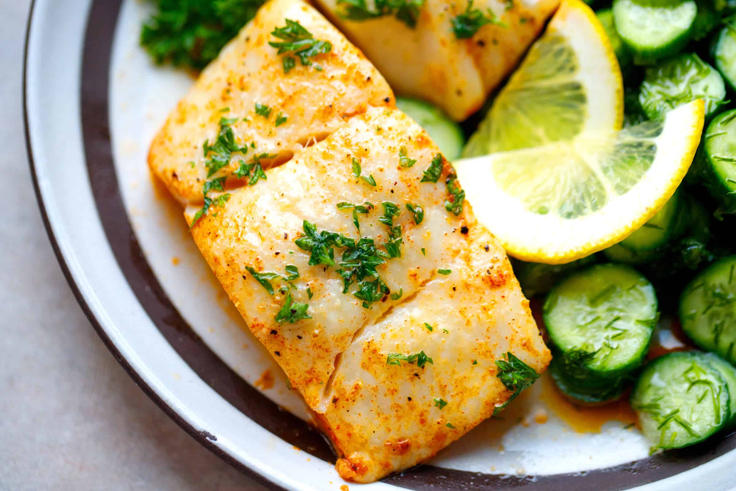 How do you prepare halibut?