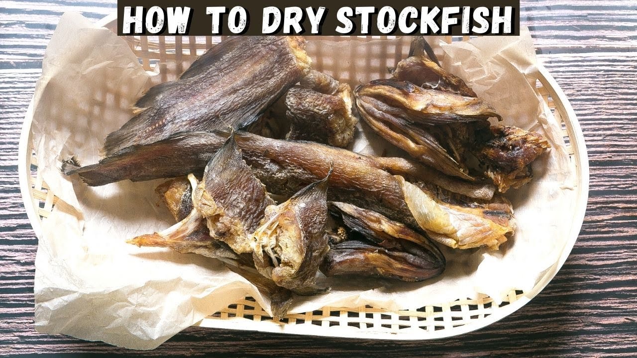 How do you preserve dried stockfish?