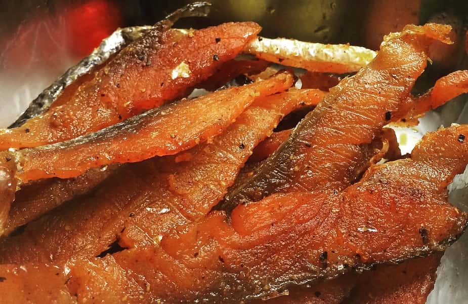 How do you preserve fish jerky?