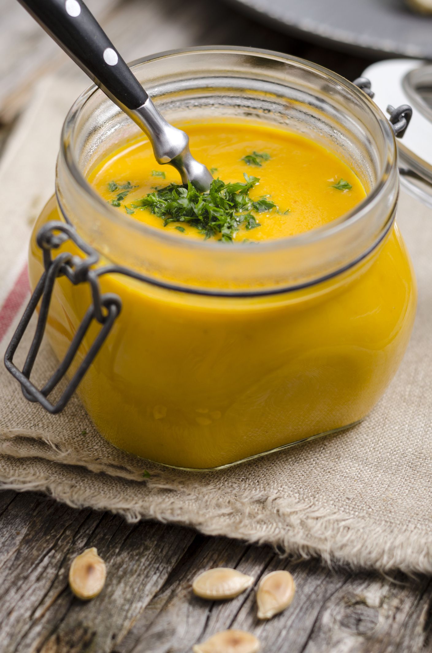How do you preserve homemade soup?