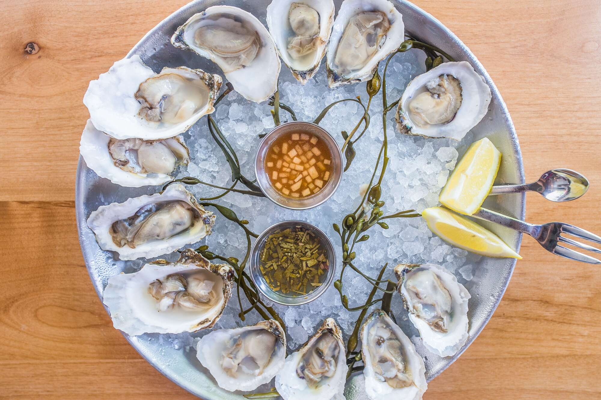 How do you preserve oysters without shells?