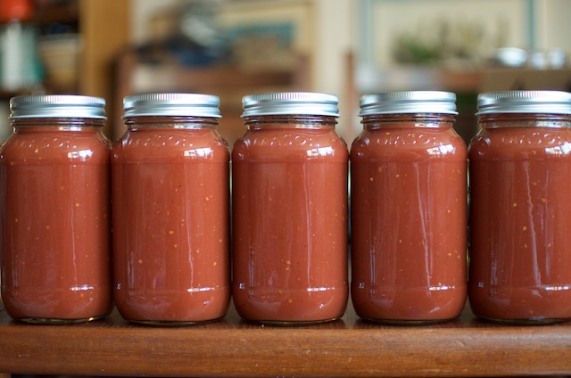 How do you preserve soup in a jar?