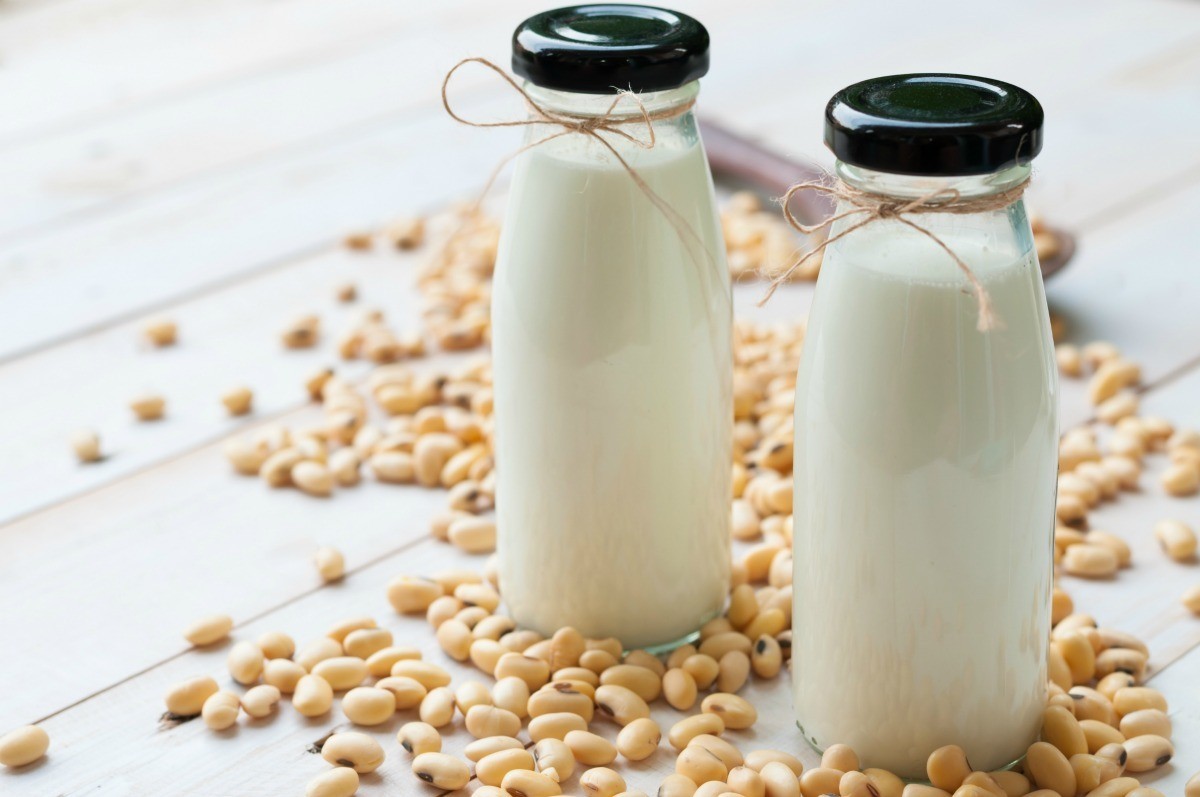How do you preserve soy milk?
