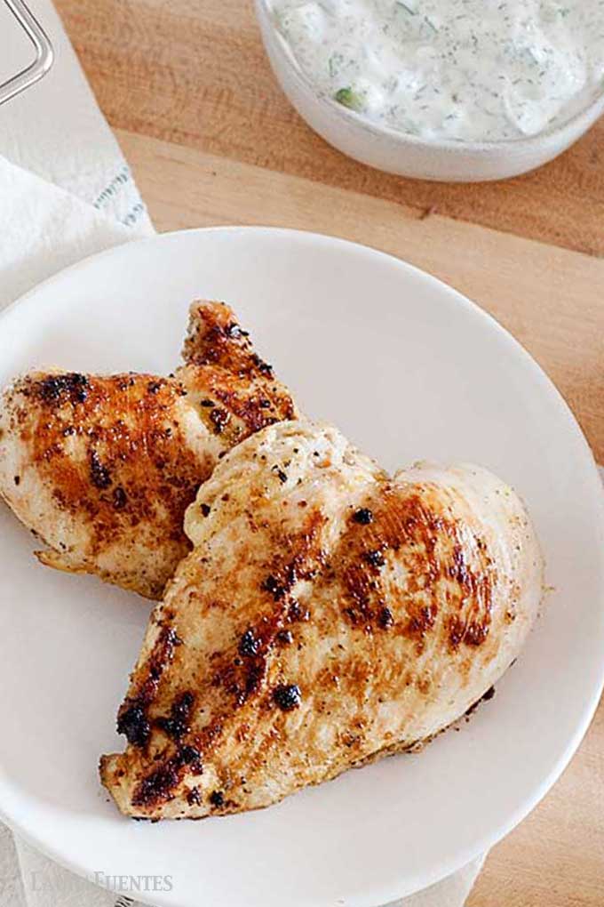 How do you reheat chicken without overcooking it?