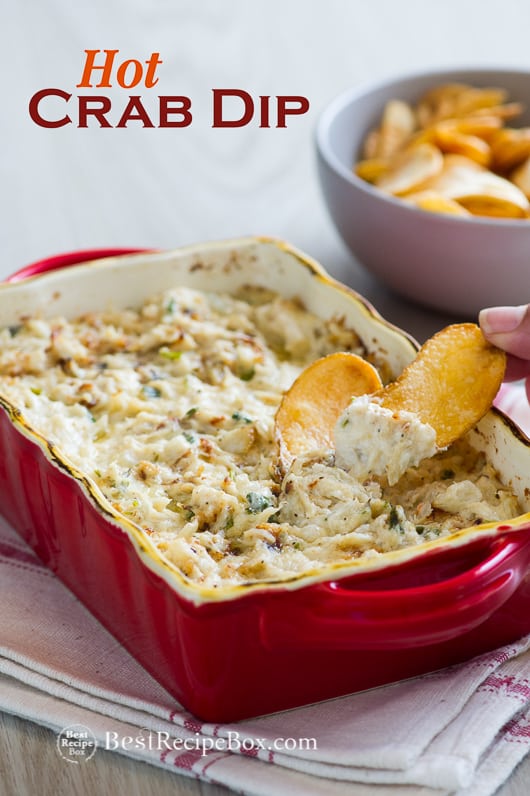 How do you reheat crab dip in the oven?