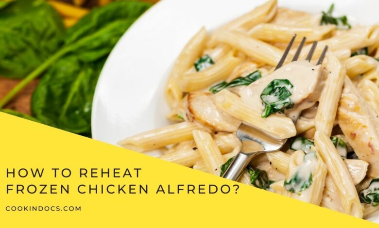 How do you reheat frozen Alfredo?