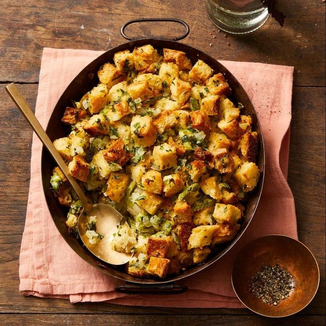 How do you reheat frozen stuffing?