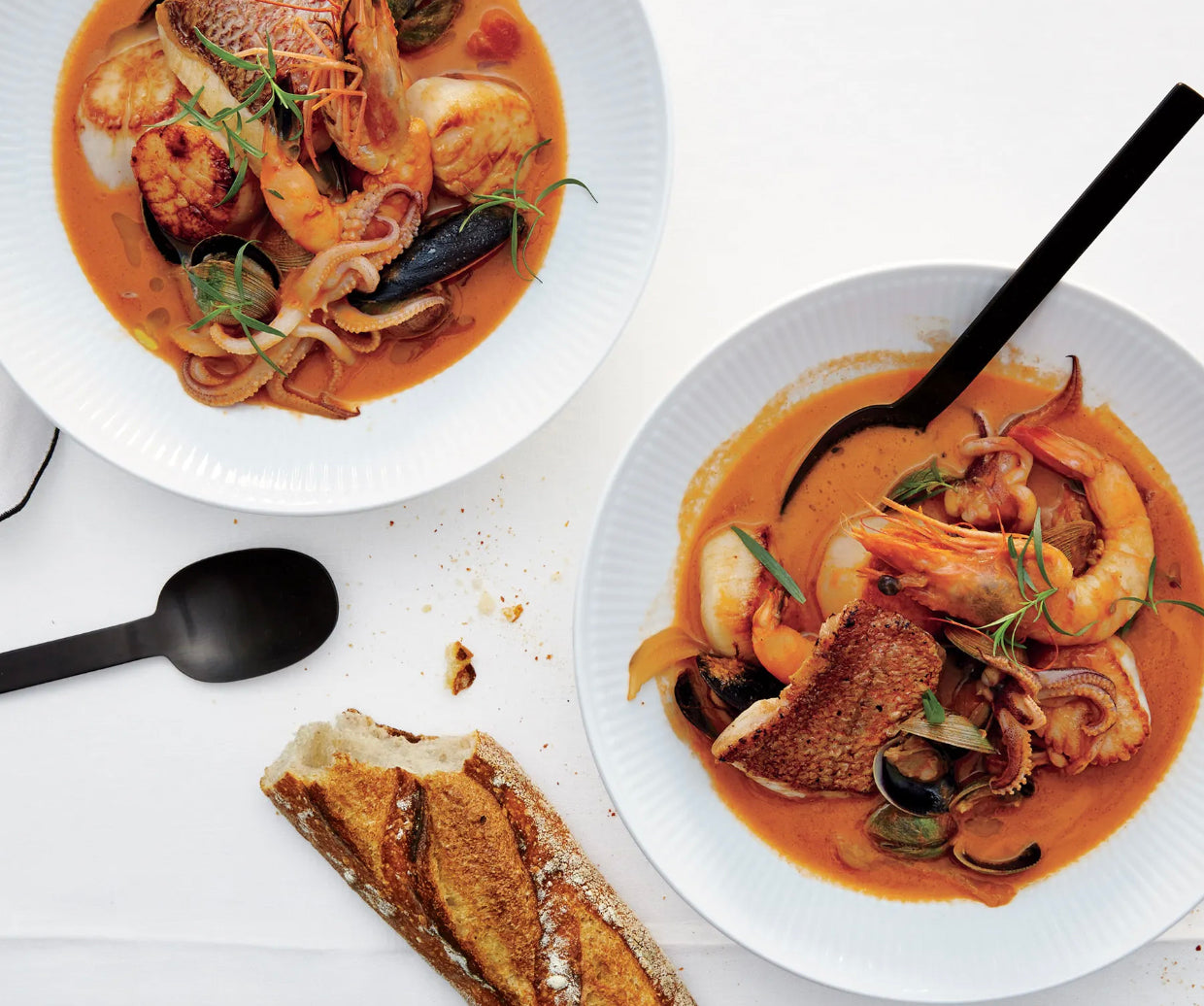 How do you reheat seafood stew?