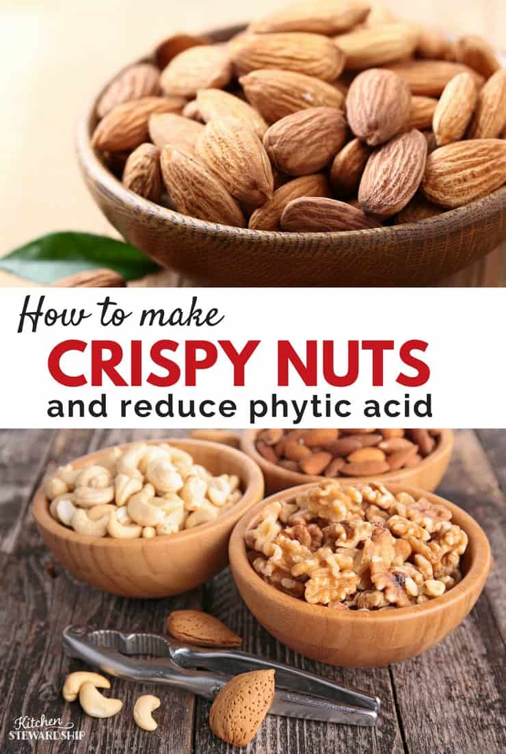 How do you remove phytic acid from almonds?