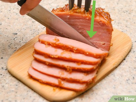 How do you remove salt from ham before cooking?